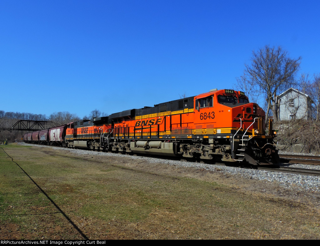 BNSF 6843, 1056